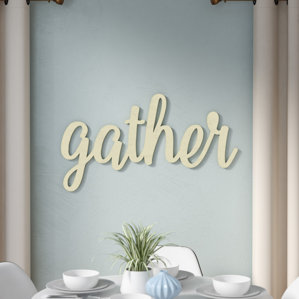 Large Gather Sign | Wayfair