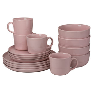 Pink Dinnerware Sets You'll Love | Wayfair.ca