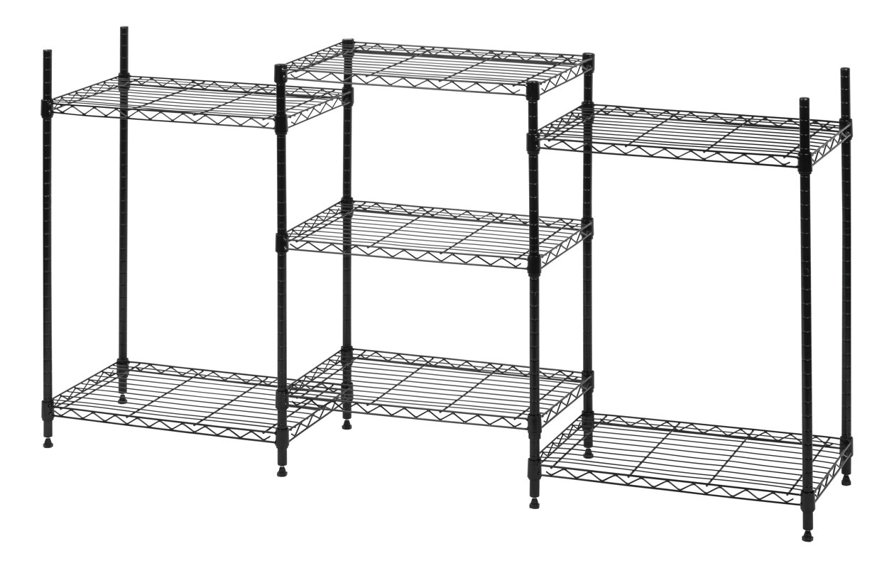IRIS 8 Shelf Rack 31.49" H Shelving Unit & Reviews | Wayfair