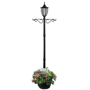 Solar Powered Post Lights You'll Love | Wayfair