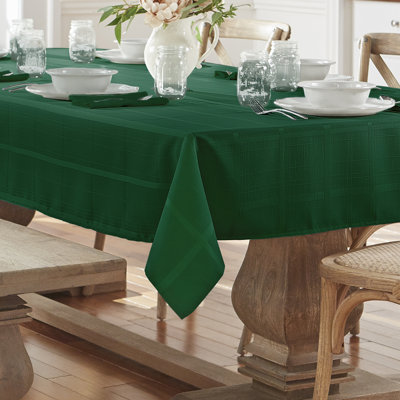 Green Oval Shaped Tablecloths You'll Love in 2019 | Wayfair