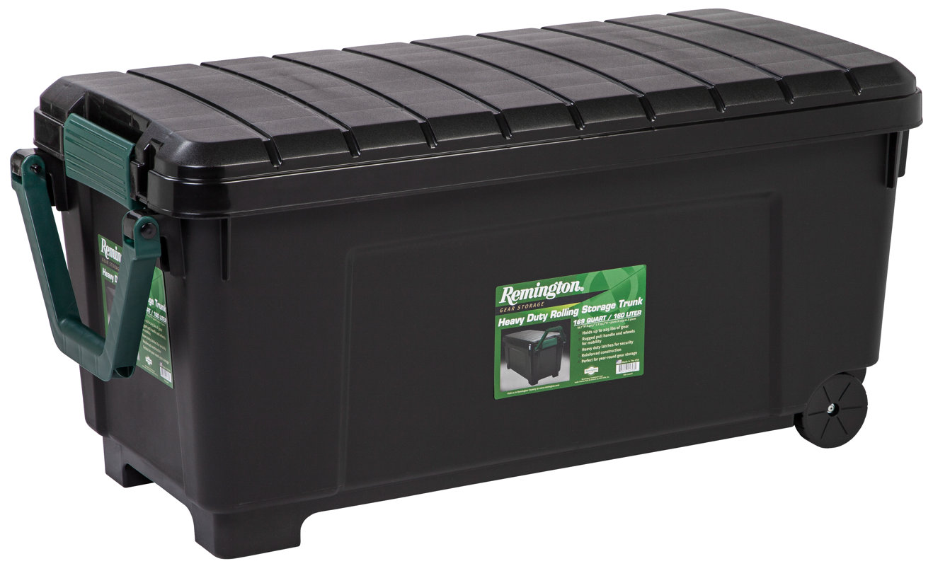 Remington 42 Gallon Heavy Duty Storage Trunk with Wheels & Reviews ...