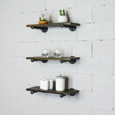 Black Metal Wall & Display Shelves You'll Love | Wayfair