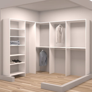 Free-Standing Closet Systems You'll Love | Wayfair