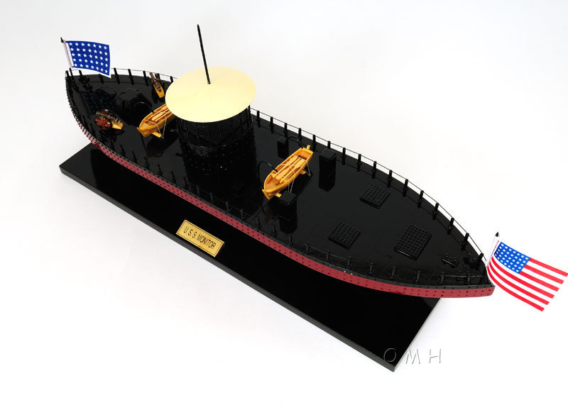 Old Modern Handicrafts USS Monitor Model Ship | Wayfair