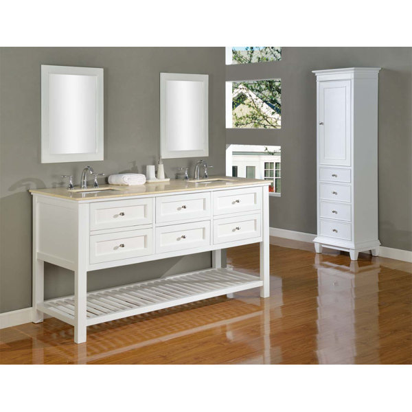 Mission Double Sink Bathroom Vanities