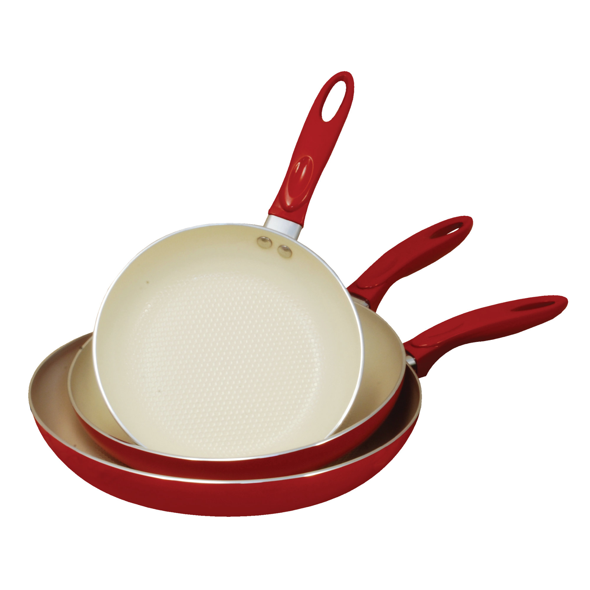 Cook Pro 3 Piece Non Stick Frying Pan Set And Reviews Wayfair