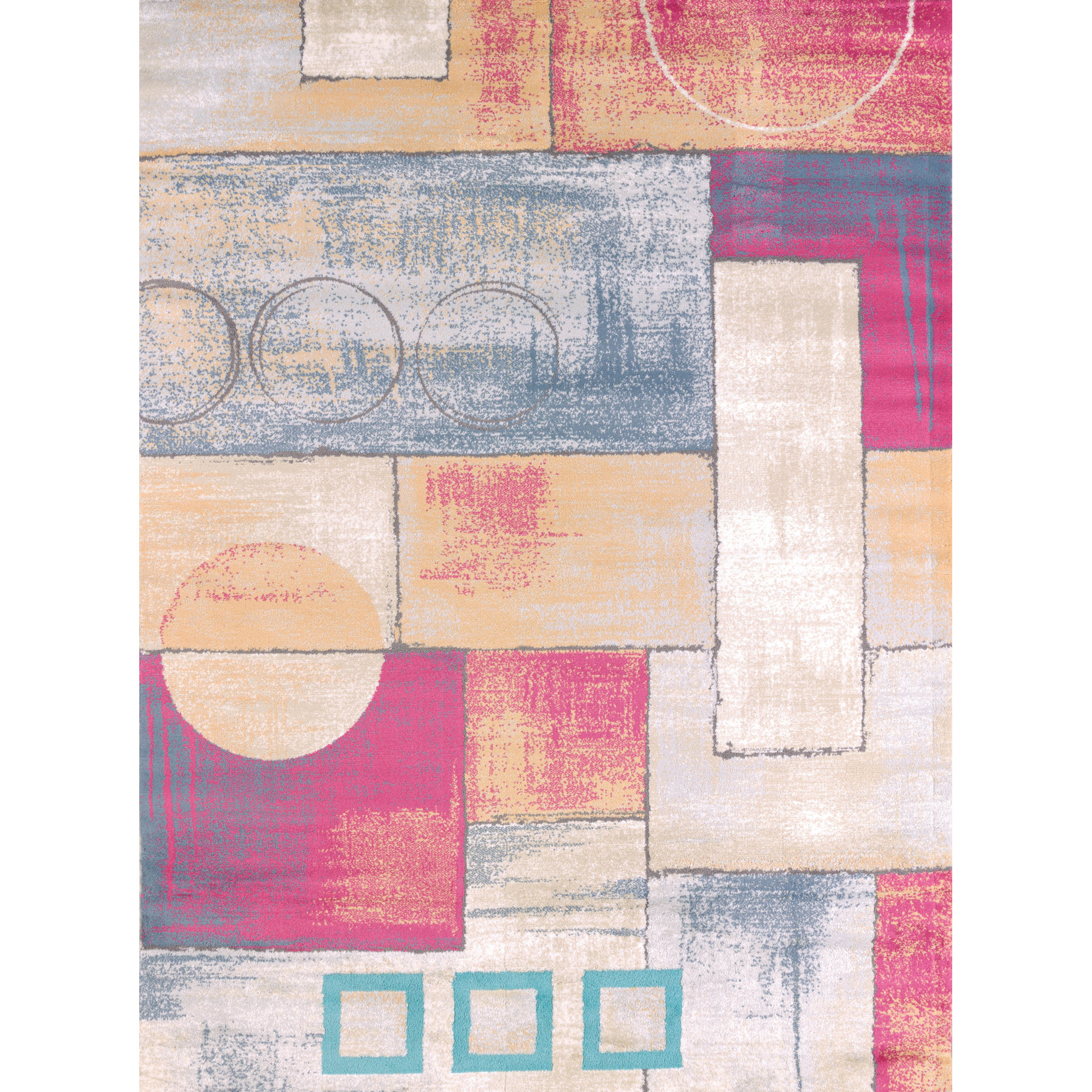 United Weavers of America Modern Texture Abstract Area Rug & Reviews ...