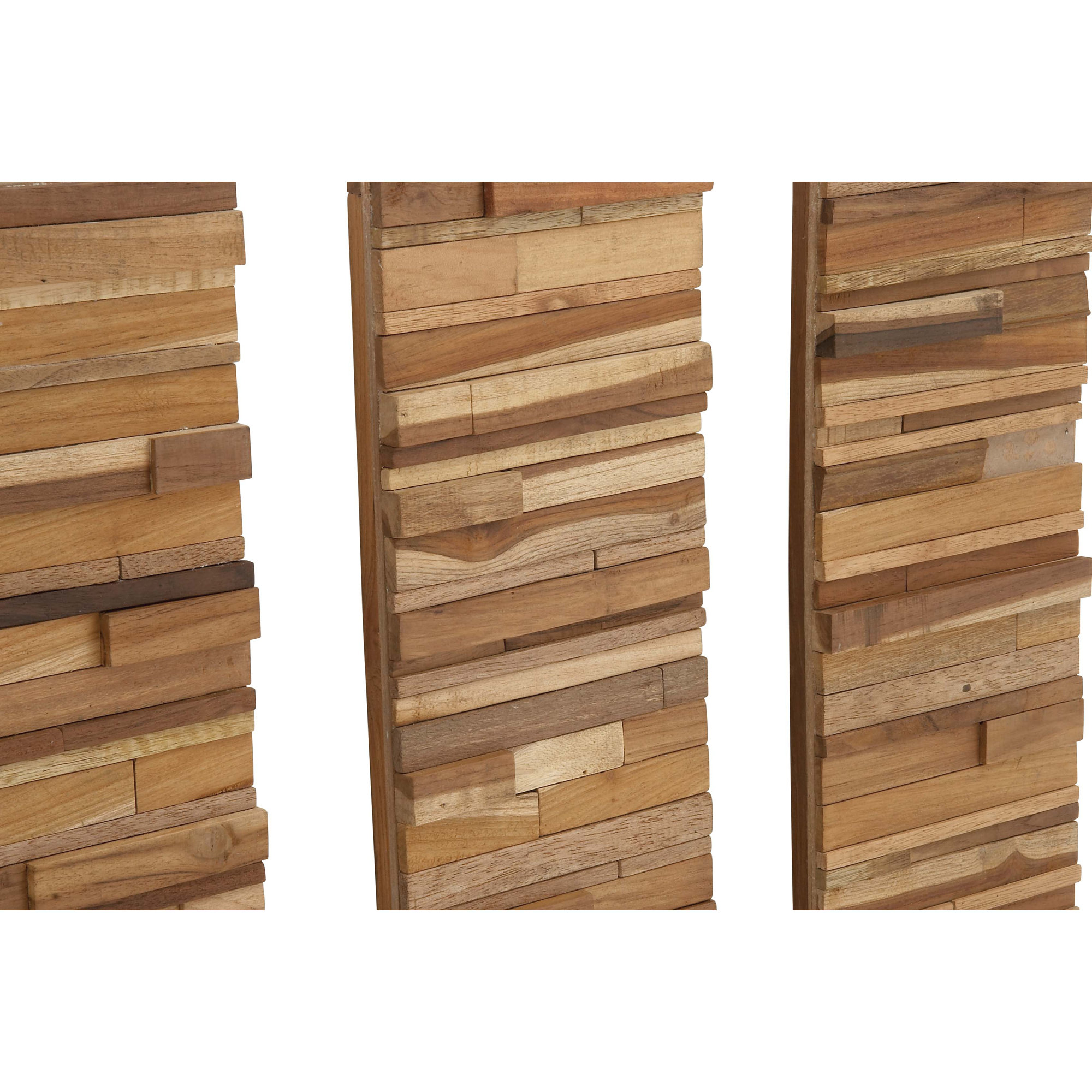 Wood Block Panel Wall Décor & Reviews | AllModern