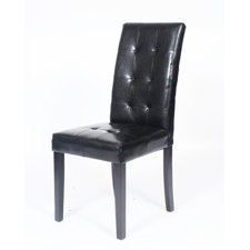 Genuine Leather Kitchen & Dining Chairs You'll Love | Wayfair.ca
