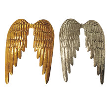 Furniture & Home Decor Search: wooden angel wings wall decor