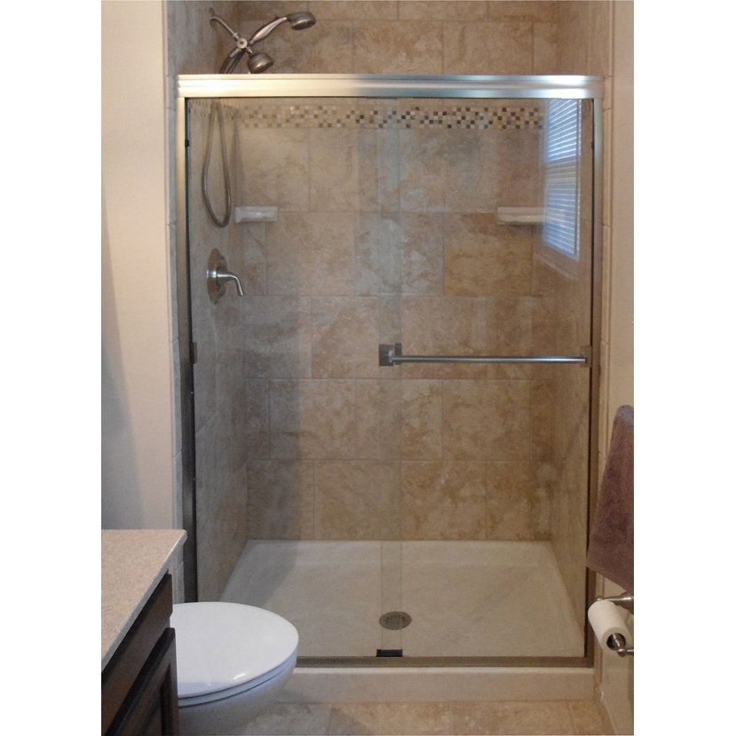 Basco Classic 70 X 60 Frameless Bypass Sliding Shower Door And Reviews